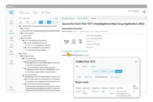 eCTD Viewer for Life Sciences Submission Management | Kivo